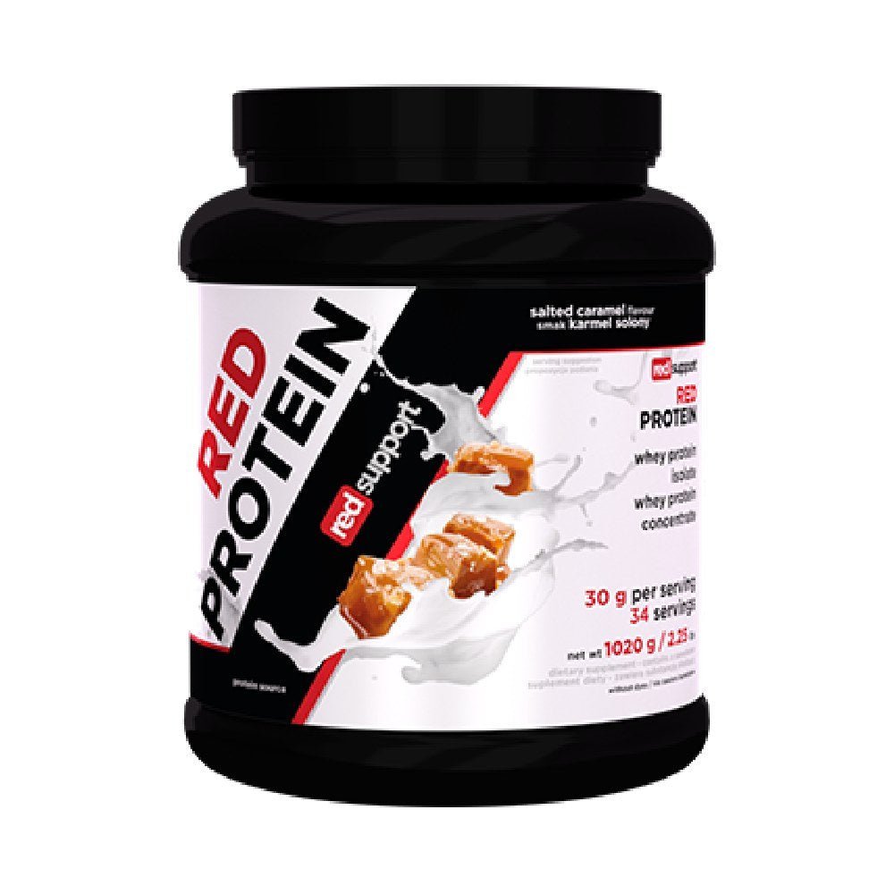 Red Protein, pudra, 1kg, Red Support, Mix proteic pentru crestere masa musculara - Nutriland ...