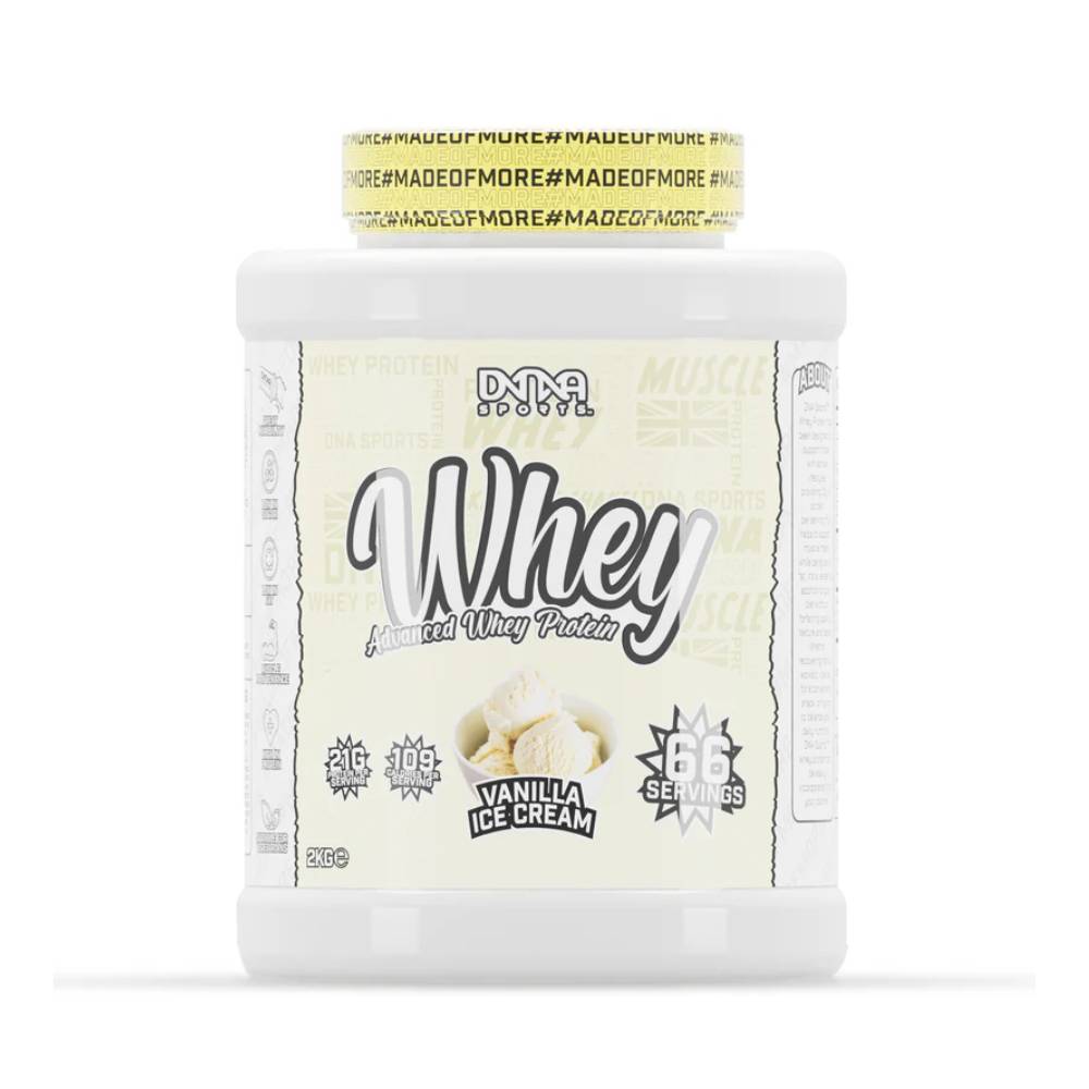 Proteina de zer, pudra, 2kg, DNA Sports, Supliment alimentar proteic – Nutriland®