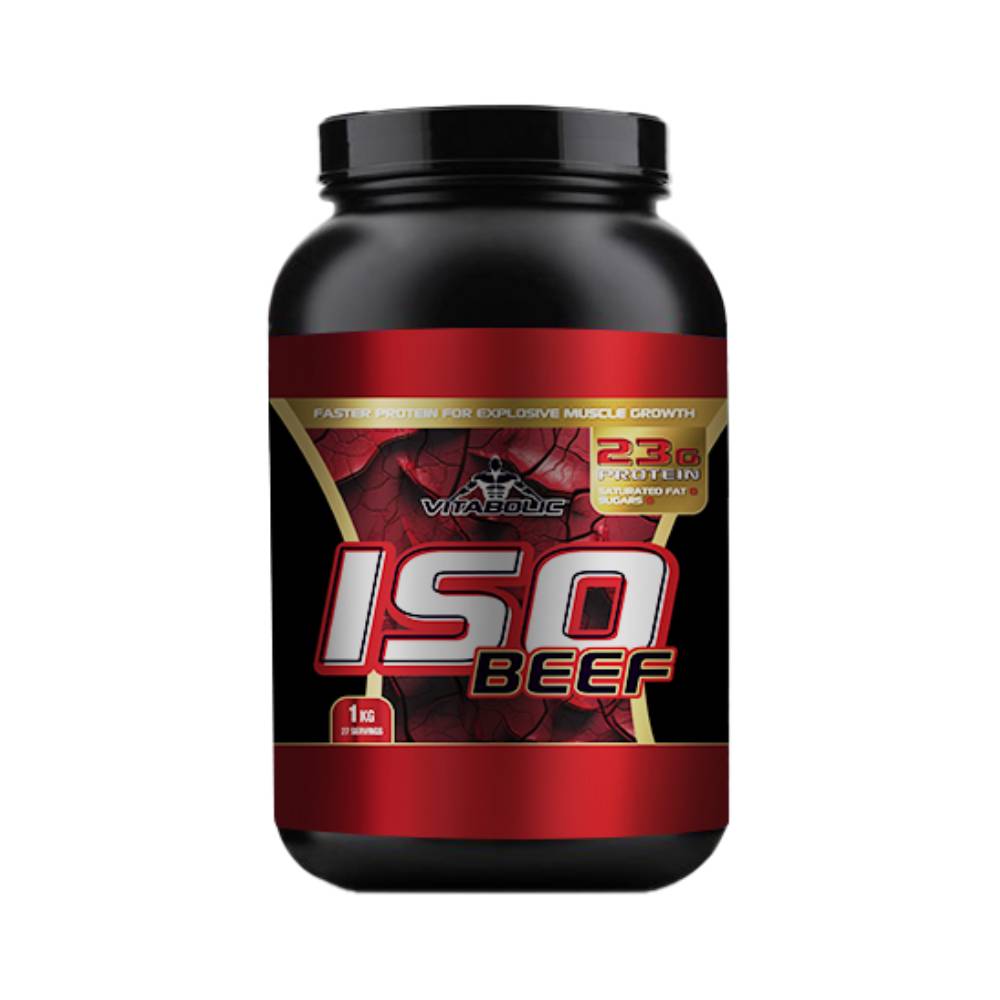 Iso Beef, pudra, 1kg, Vitabolic, Proteina de vita - Nutriland™ – Nutriland®