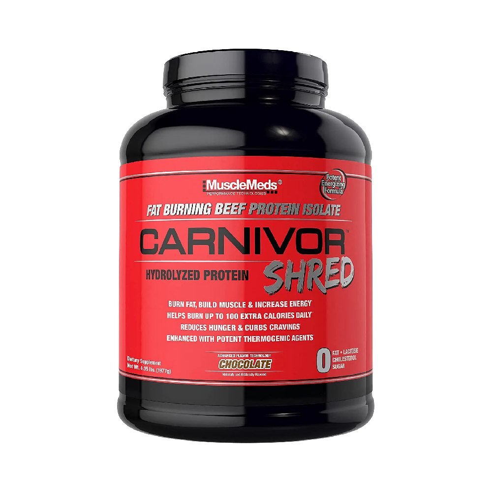 Carnivor Shred, pudra, 2kg, Musclemeds, Hidrolizat proteic din carne de ...