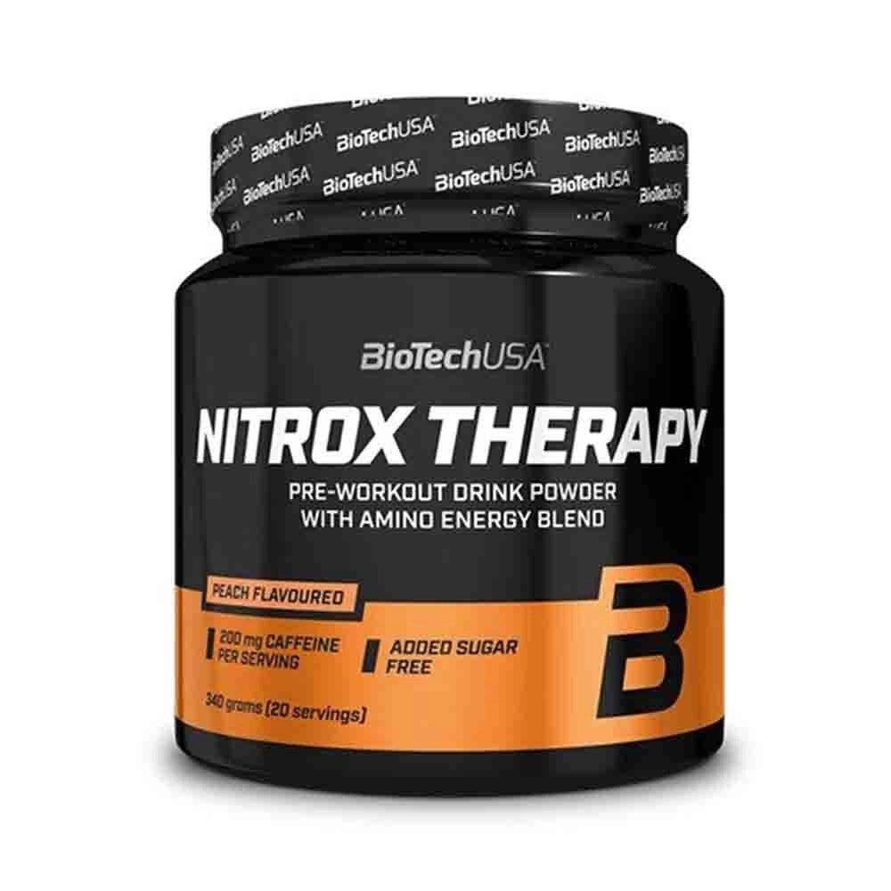Nitrox Therapy, pudra, 340 g, BioTechUSA, Pre-workout pentru pompare ...