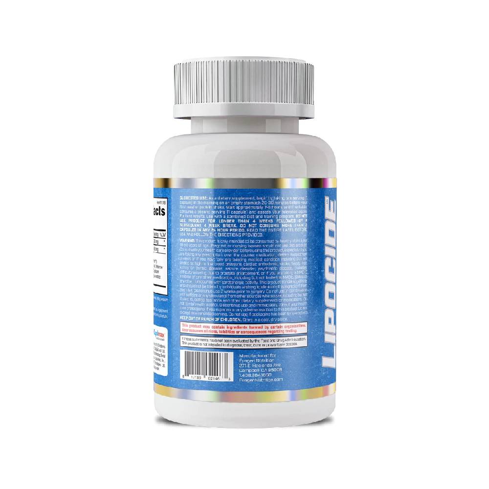 Lipocide Xtreme 60 capsule, Evogen, Arzator grasimi - Nutriland ...