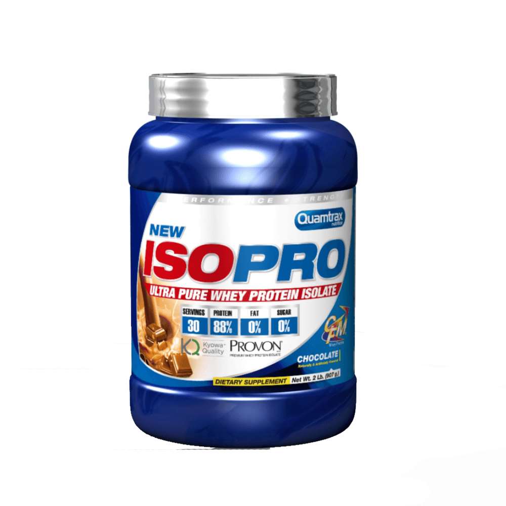 IsoPro 907g, pudra, Quamtrax, Izolat proteic din zer - Nutriland ...
