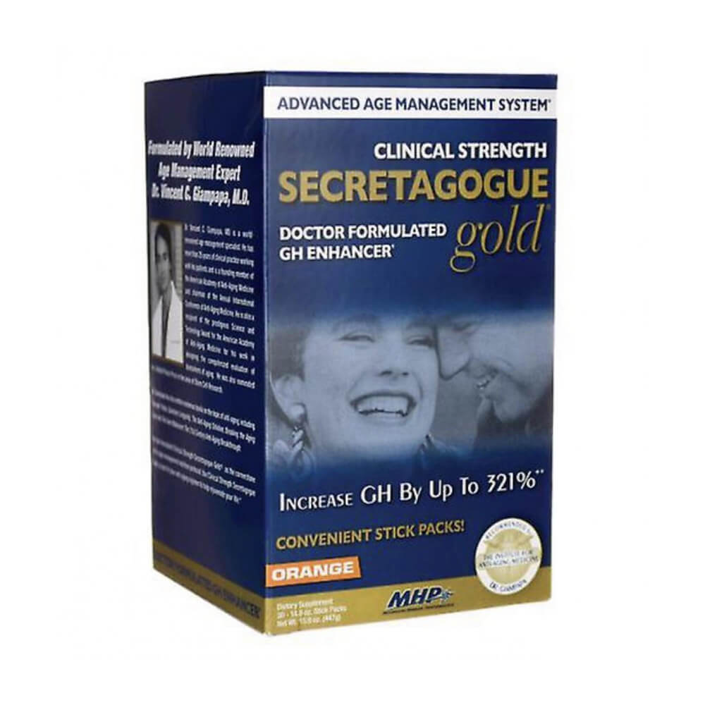 Secretagogue Gold 30 plicuri, MHP, Supliment stimulare hormonala ...