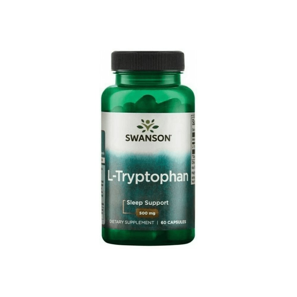 L-Triptofan 500mg, 60 capsule, Swanson, Supliment alimentar - Nutriland ...